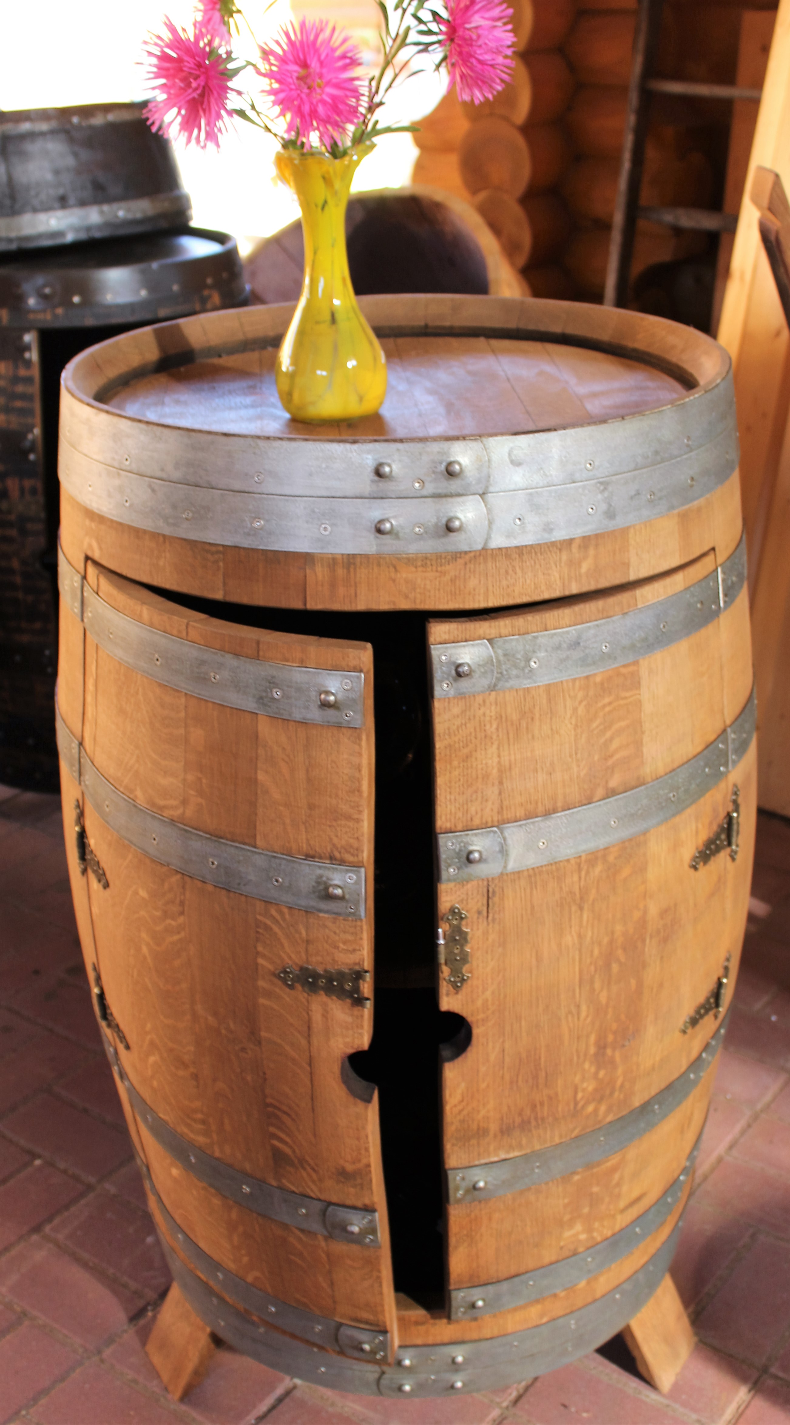 Fasskönigbar aus 225-/300-L gebrauchtem Barriquefass Eichenfass ...